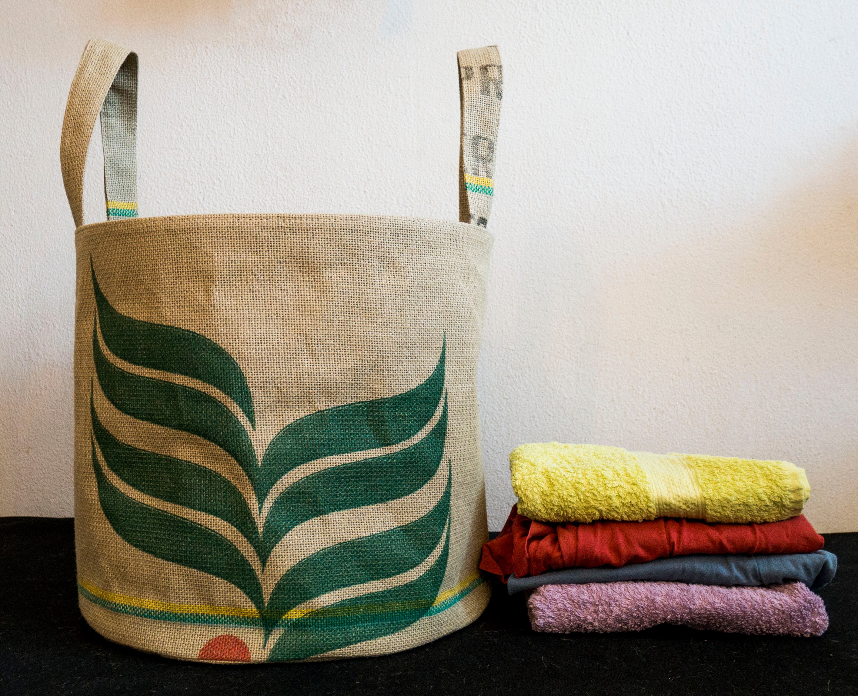 Medium Laundry Basket Rustic Design Room Organizer Made of - Etsy