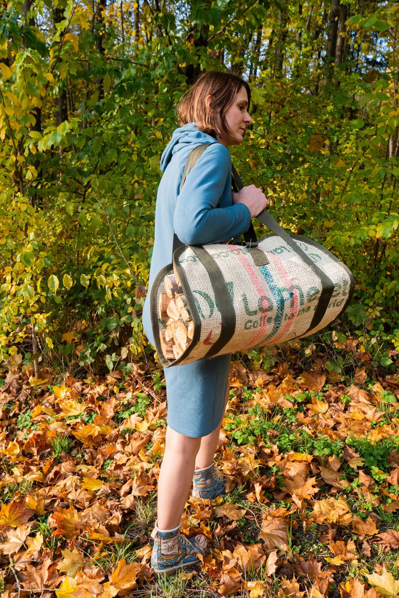 Tested Log Carrier Greenforest Firewood Carrier Handmade Log - Etsy