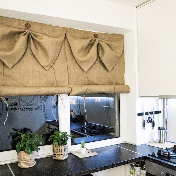 Burlap Valance - Etsy