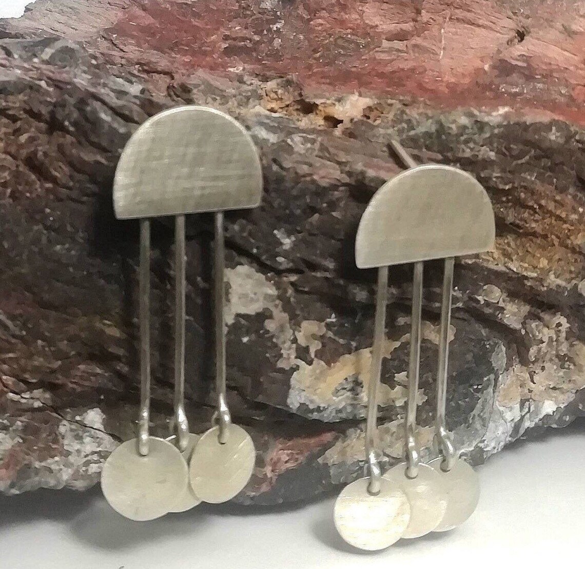 Mapuche Earrings Silver Mapuche Earrings Ethnic Earrings - Etsy