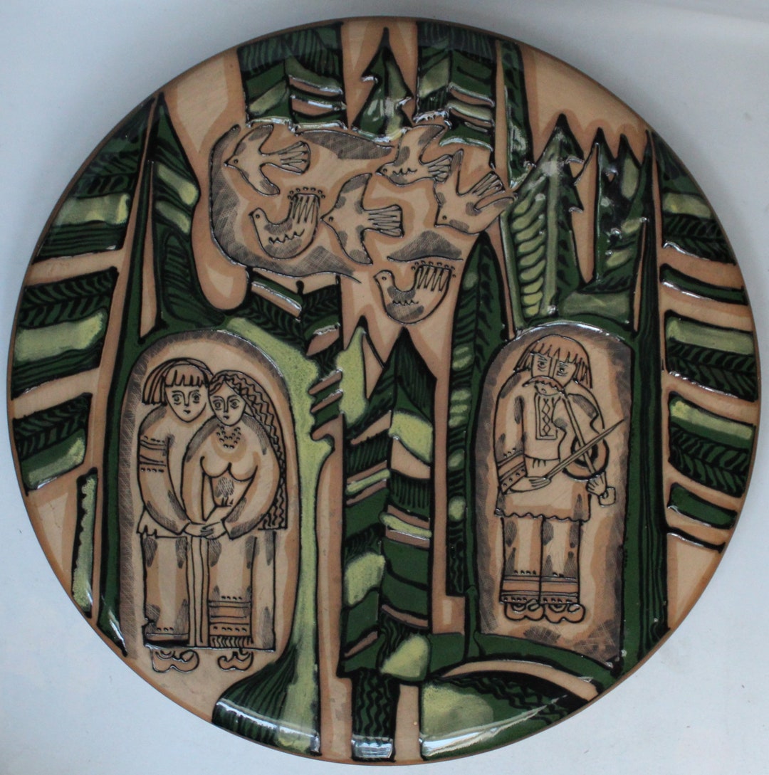 Ukraine, a Giant Plate of Ceramics Handicraft, the Lviv School of ...