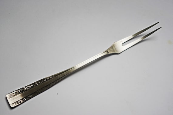 Old Two-toothed Fork for Cold Meats or Starters Old Cutlery | Etsy