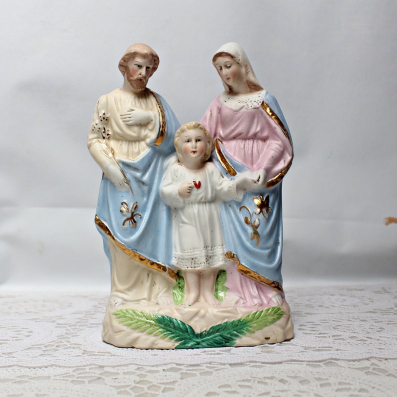 Figure of the Holy Family, Holy Family Figurine, Christian Figure ...