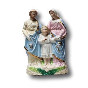 Figure of the Holy Family, Holy Family Figurine, Christian Figure ...