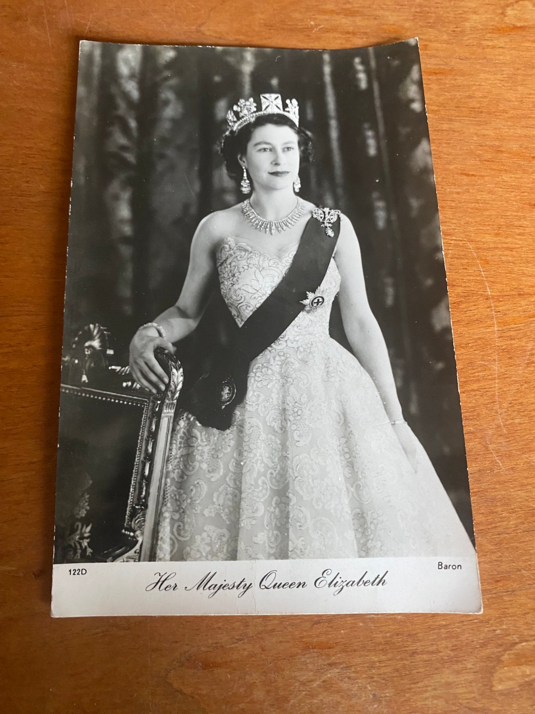 Vintage Postcard to Mark Her Majesty Queen Elizabeth II Coronation ...