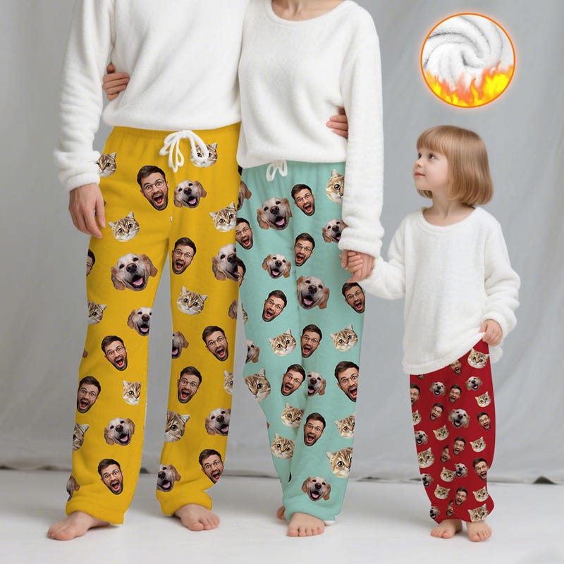 Dog Face Pajamas Orange - Etsy
