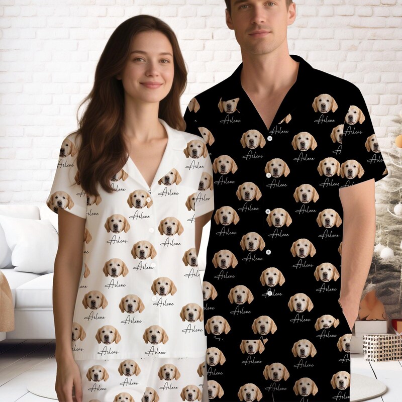 Custom Print Pajamas - Etsy Australia