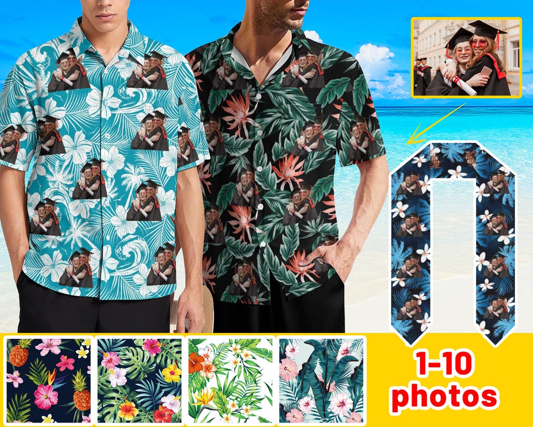 Custom Graduation Hawaiian Shirt, Personalized Hawaiian Shirt for ...