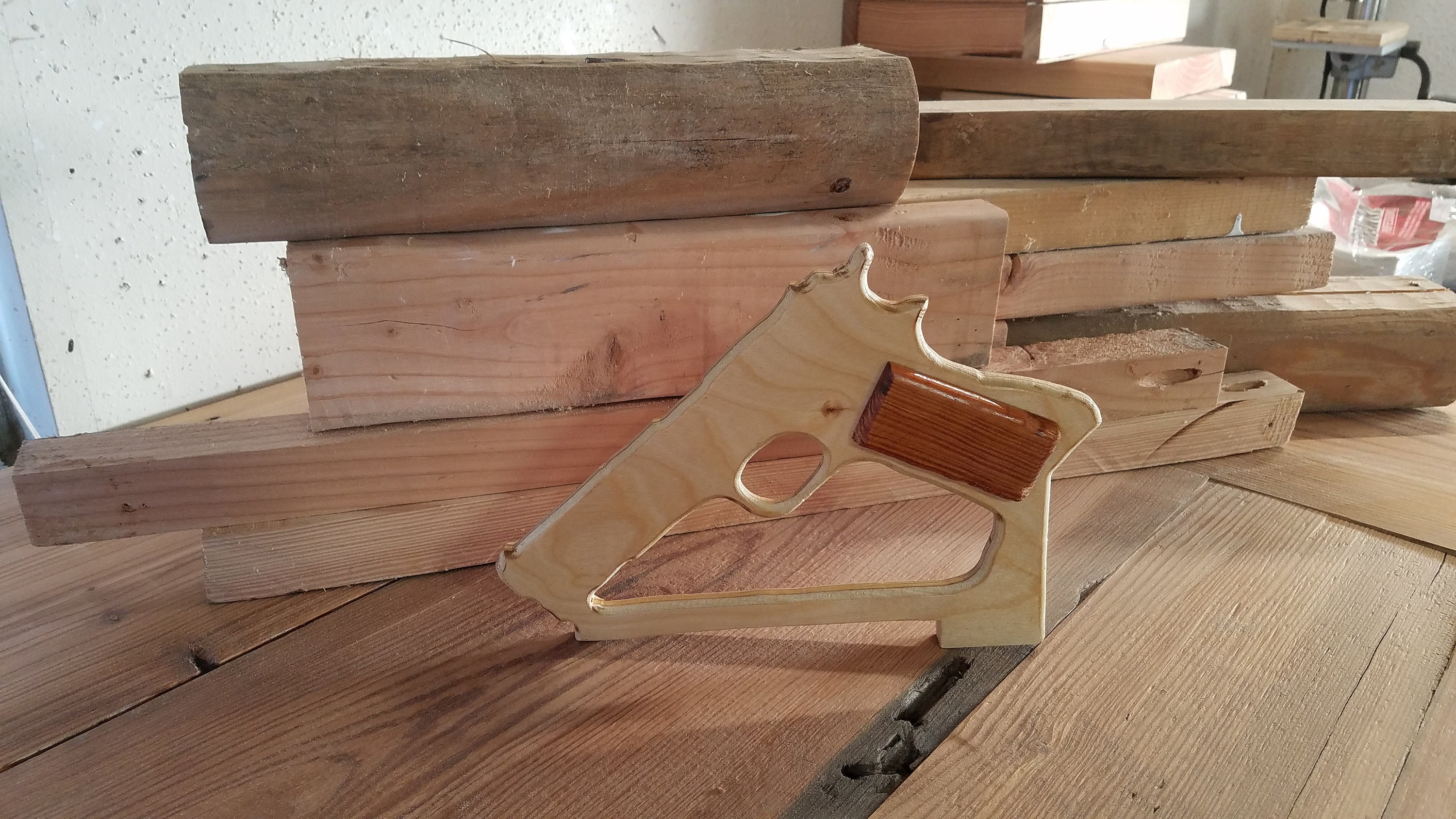 Handmade Custom Table Saw Push Stick Pistol Push Stick | Etsy