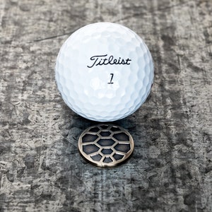 Turtle Shell Golf Ball Marker - Custom Golf, Groomsman Gift, Golf Gift ...