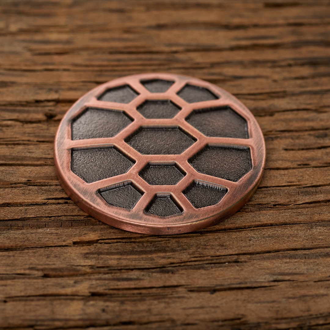 Turtle Shell Golf Ball Marker - Custom Golf, Groomsman Gift, Golf Gift ...