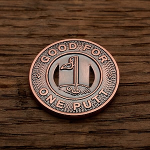 Subway Token Golf Ball Marker - Custom Golf, Groomsman Gift, Golf Gift ...