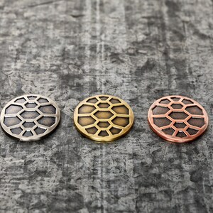 Turtle Shell Trio Golf Ball Markers - Set of 3 - Custom Golf, Groomsman ...