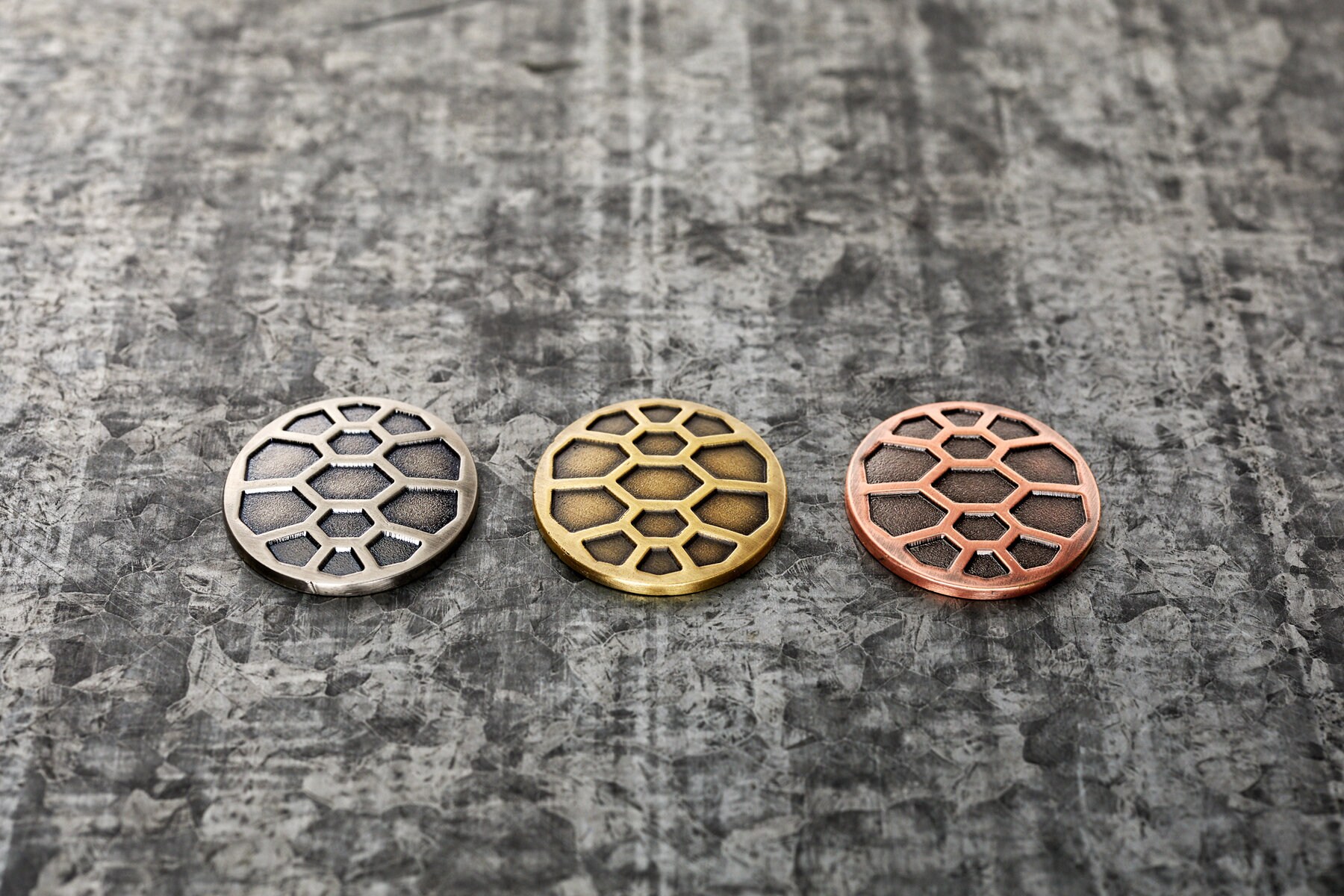 Turtle Shell Trio Golf Ball Markers - Set of 3 - Custom Golf, Groomsman ...