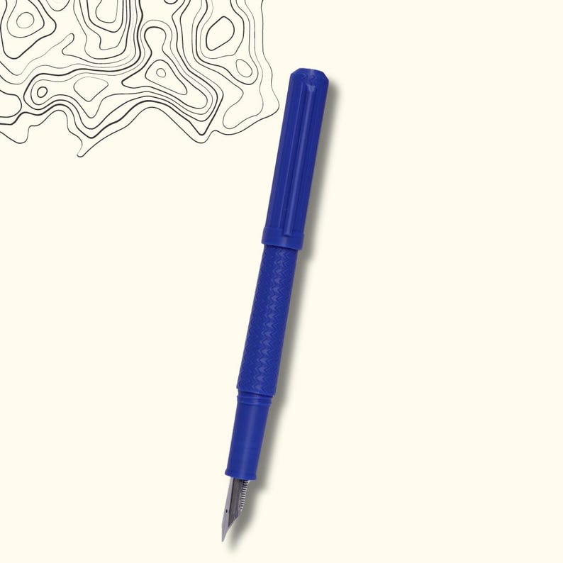 3D Printed Fountain Pen | Minimalist Eco-friendly Writing Instrument - Etsy