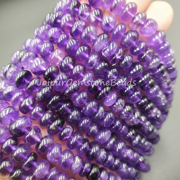 Smooth Amethyst - Etsy