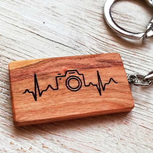 Camera Keychain Personalized Camera Charm Keychain Gift for - Etsy