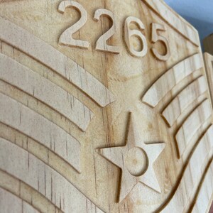 Personalized Air Force Rank Promotion Stripe Line Number Gift Tsgt Ssgt ...