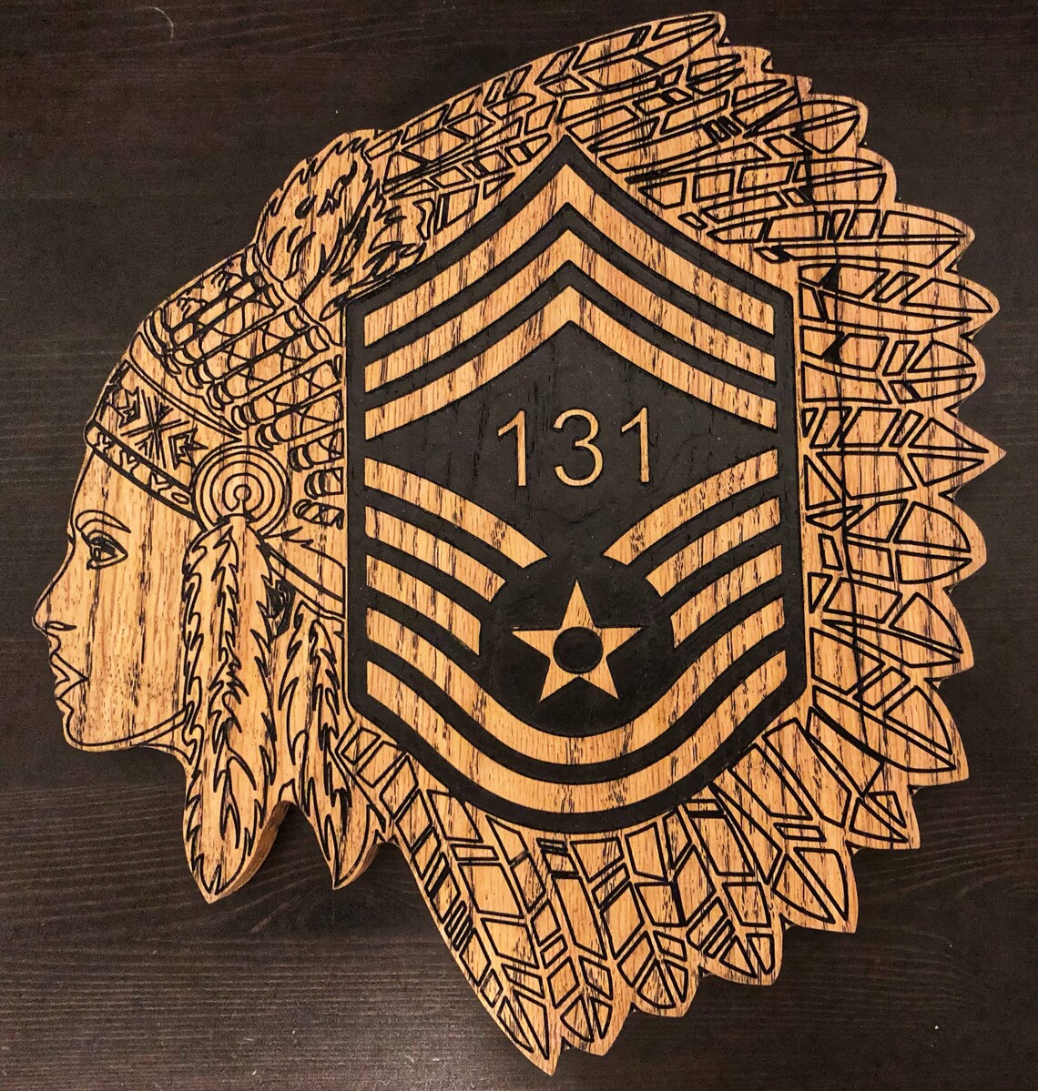 Personalized Female Air Force Chief Head Rank Promotion Stripe - Etsy