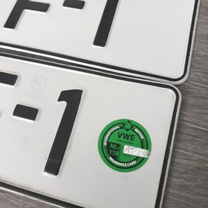 Formula 1 Collector's License Plates: Holland European Car Metal Signs ...