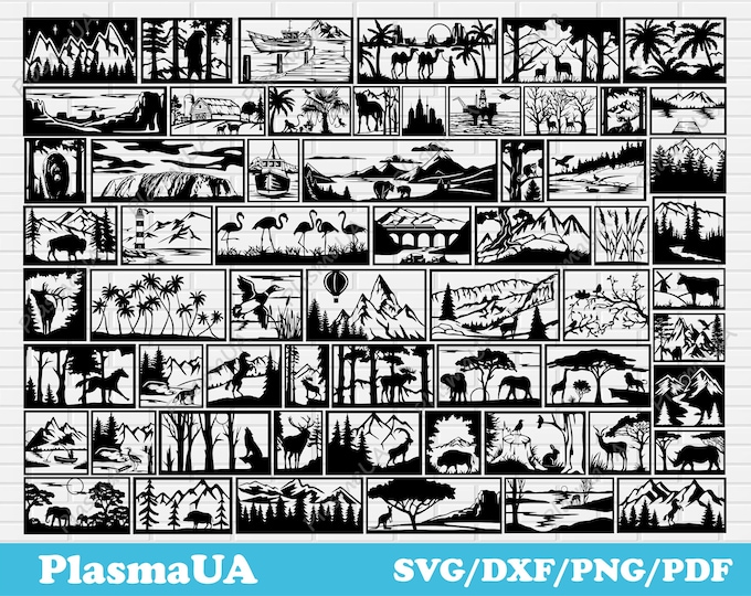 110 Dxf Cut Files, Svg for Cricut, SVG DXF, Laser Cut Files, Dxf for ...