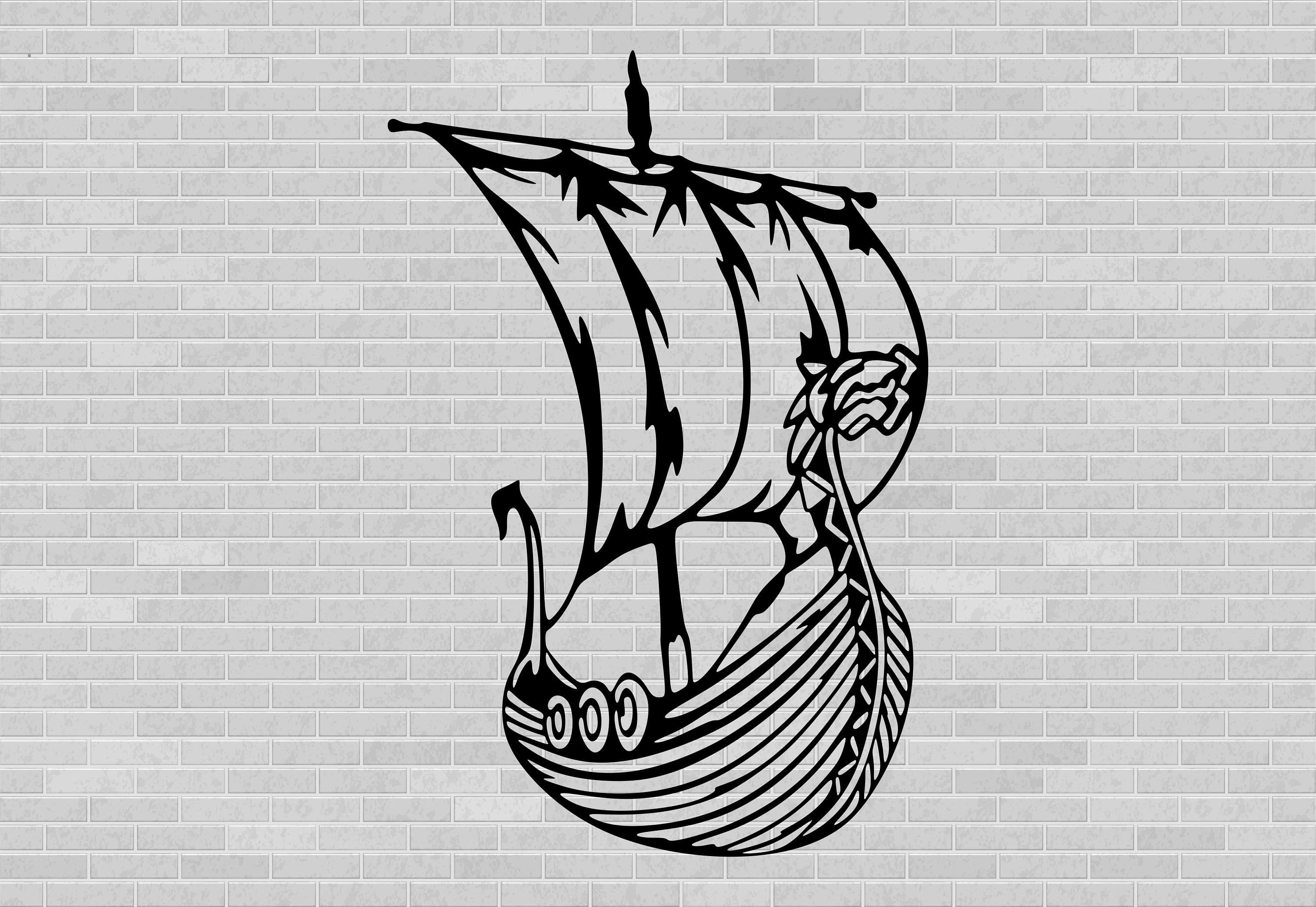 Viking Ship Svg Cut File Vikings Boat Svg Boat Cut File | Etsy