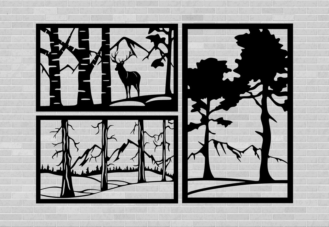 Nature for Cricut Nature for Laser Dxf Nature Nature Cut | Etsy