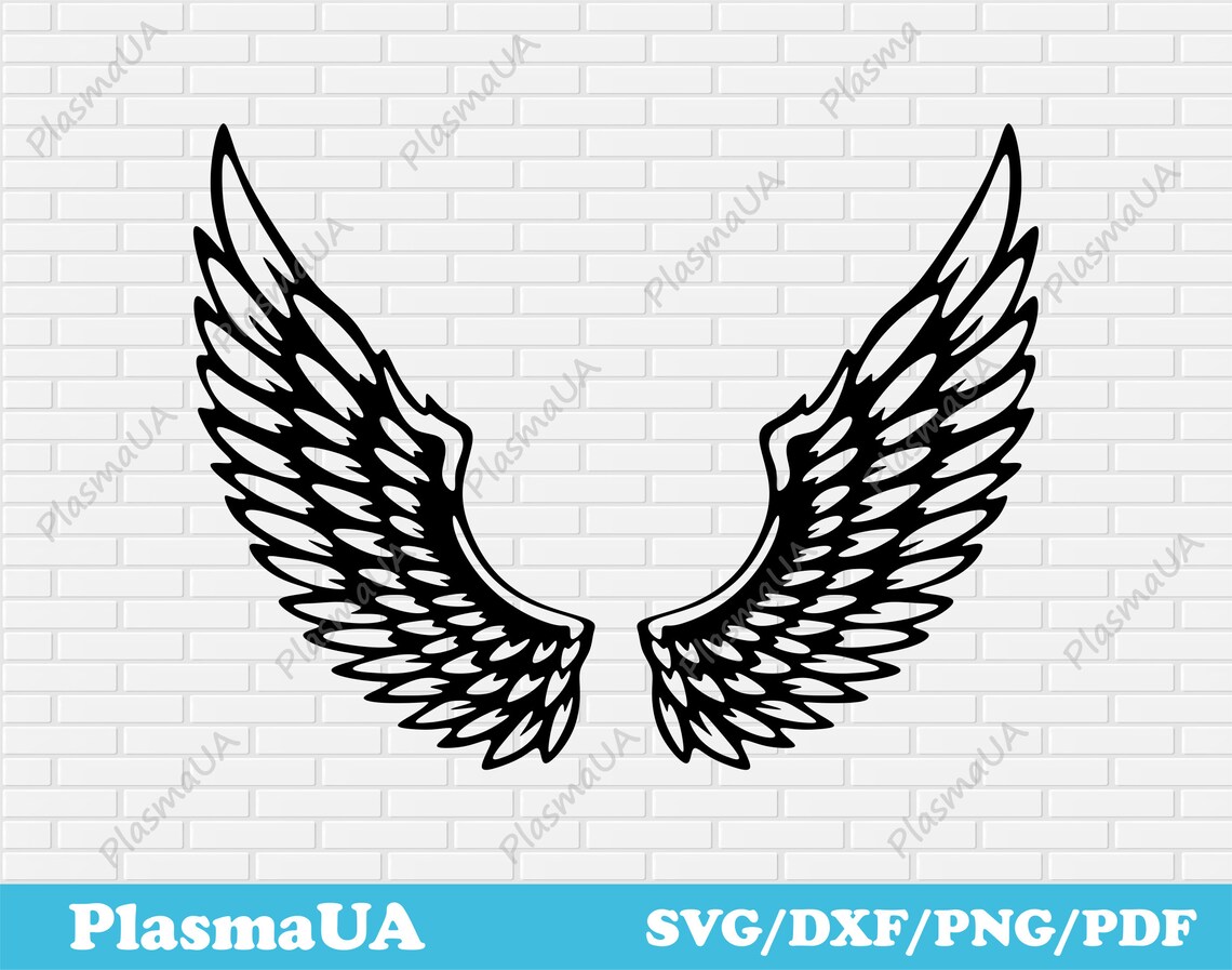 Angel Wings Svg, Wings Svg, Svg Bundle, Love Svg, File Laser Cut, Files ...