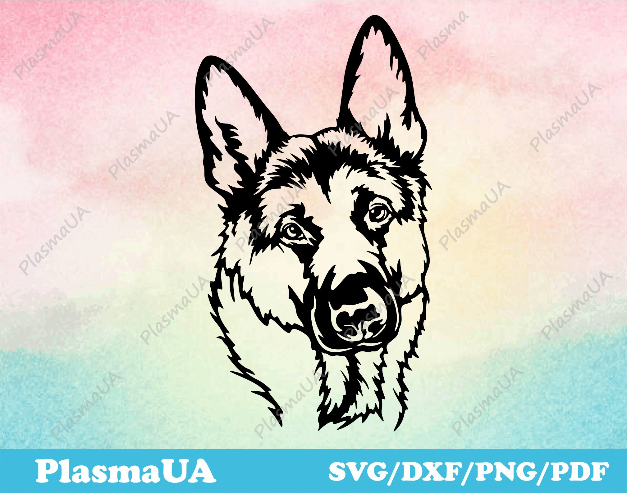 Perro dxf descargar animales imagen svg mascotas dxf imagen - Etsy México