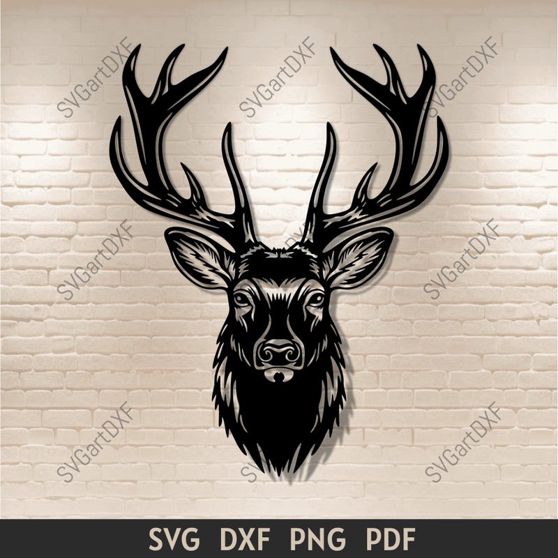 Kids Deer Painting - Etsy UK