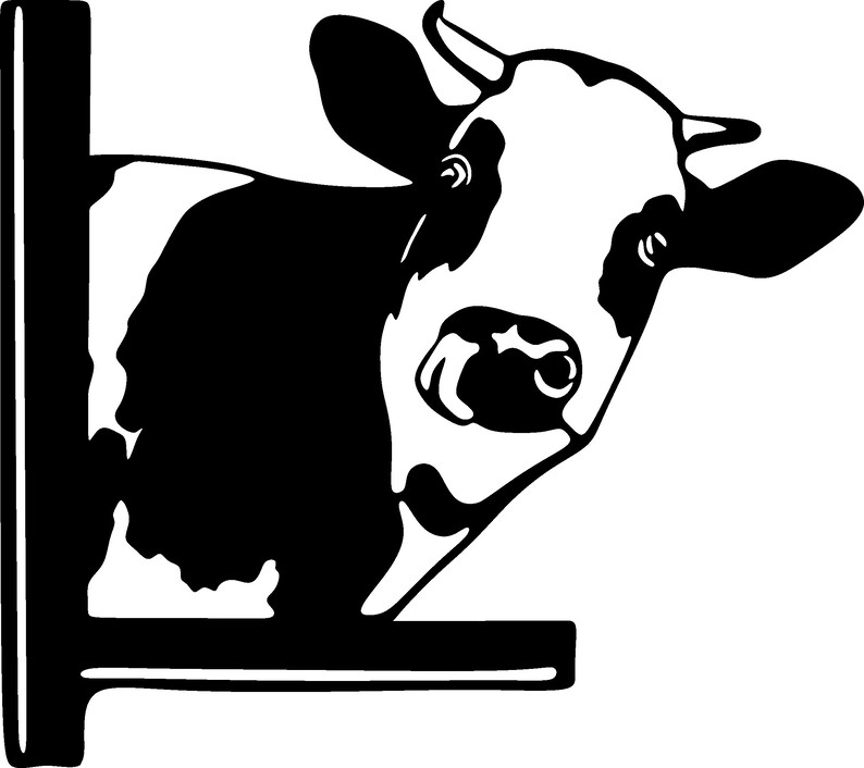 Svg cows dxf files cows dxf files for laser dxf files for | Etsy