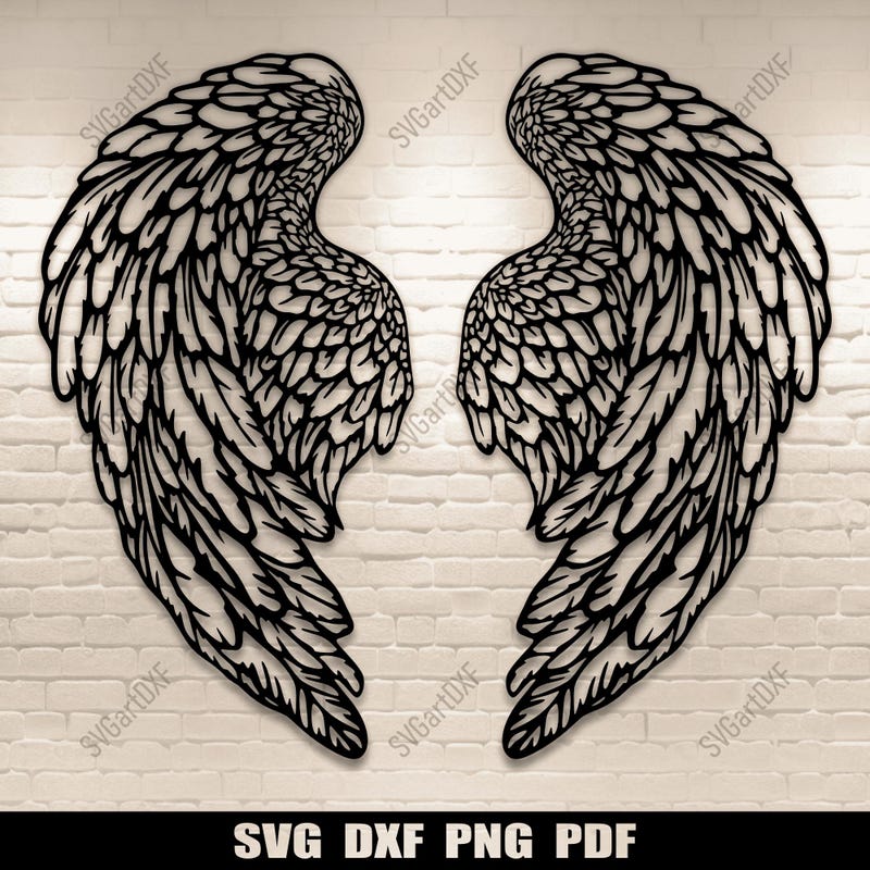 Cnc Design Wings - Etsy