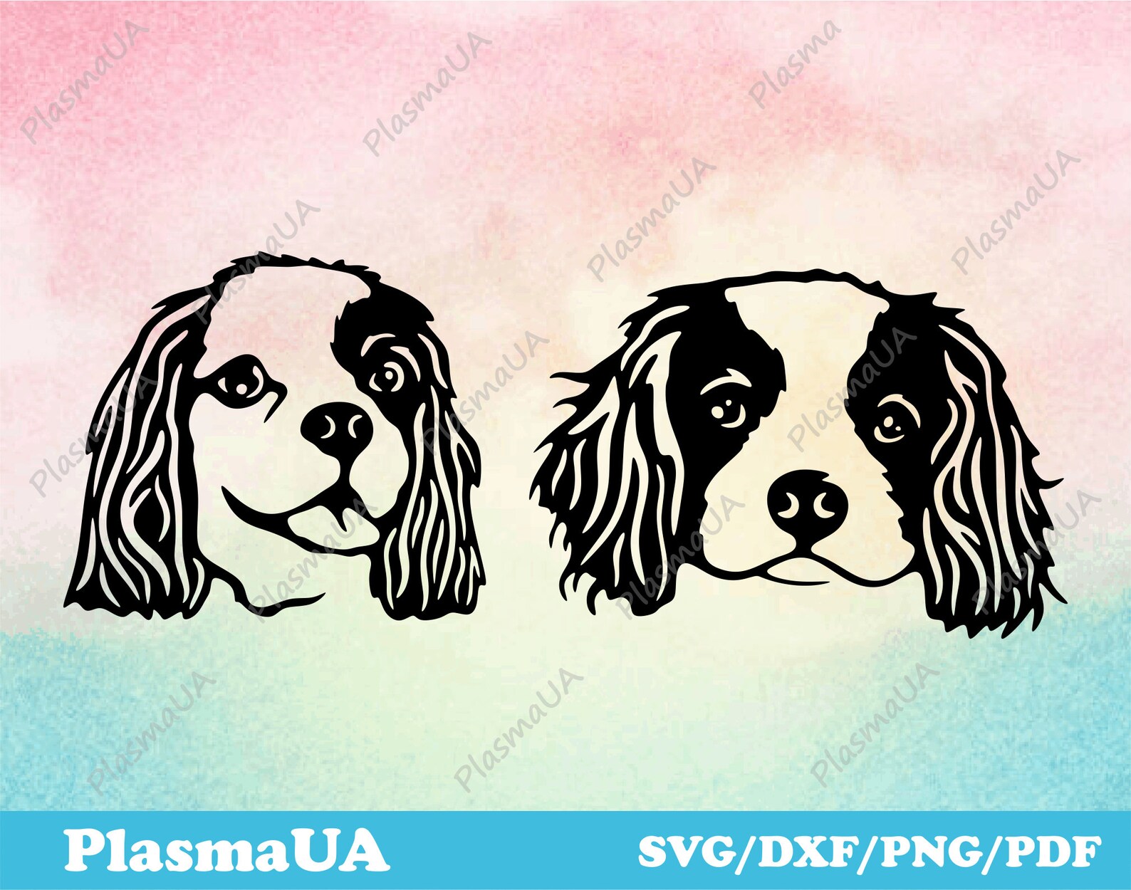 Toy Spaniel Svg Pet Cut File Dog for Cricut Paper Cut - Etsy