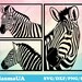 Zebra Svg, Zebra Clipart, Zebra Silhouette, Animal Svg, Zebra Cut File ...