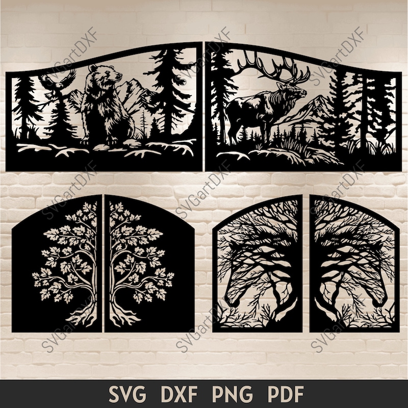 Plasma Cut Files for Gates - Etsy