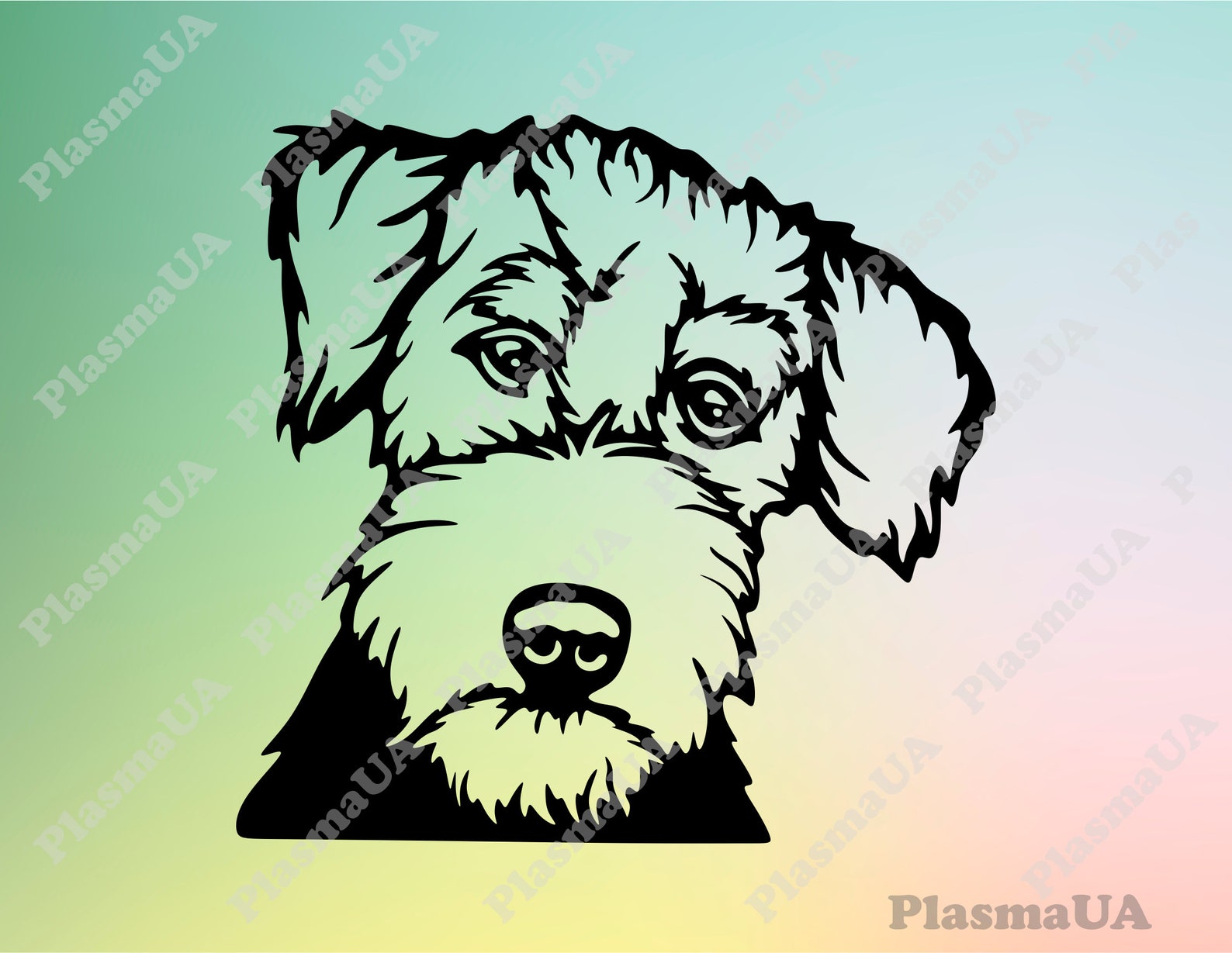 Airedale Terrier svg dog for cricut pet svg svg files for | Etsy