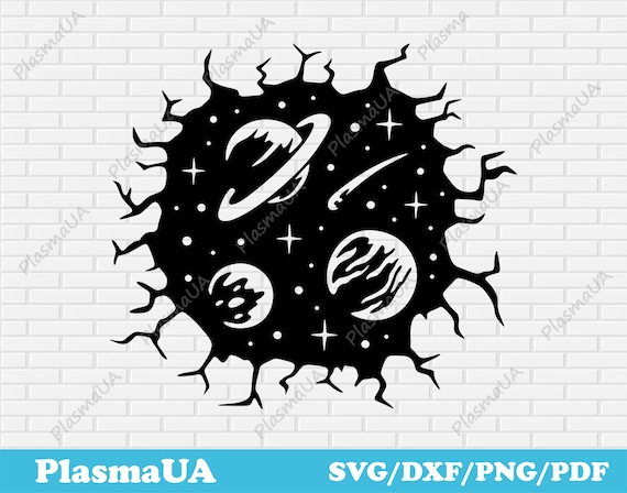 Universe Svg Space for Cricut Stars Svg Wall Decor Dxf - Etsy Hong Kong