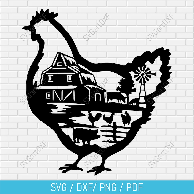 Farm Svg - Etsy