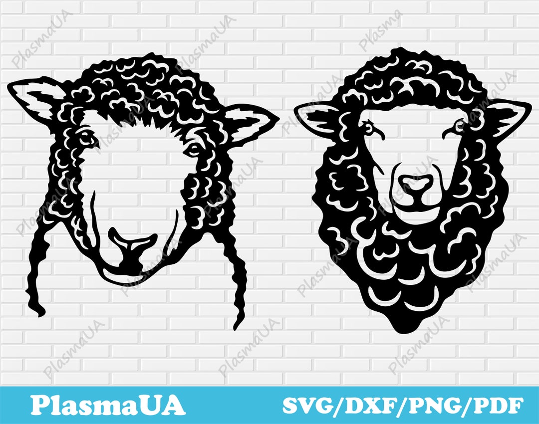 Sheep Dxf for Laser, Sheep Svg for Cricut, Farm Animals Scenes Dxf, Svg ...