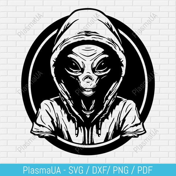 Alien Svg - Etsy