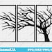 Tree Dxf Files, Wall Decor Dxf, Home Decor Dxf Files, Svg Png Files for ...