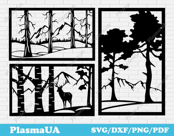 Nature for Cricut Nature for Laser Dxf Nature Nature Cut - Etsy
