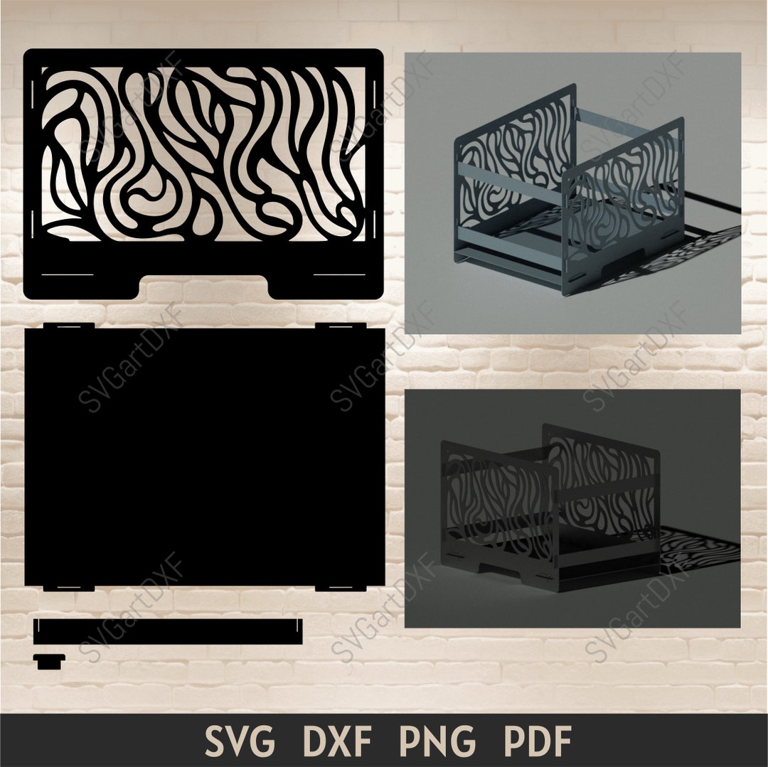 Firewood Rack Dxf for Plasma Cut, Laser Cut Firewood Rack, Portable ...