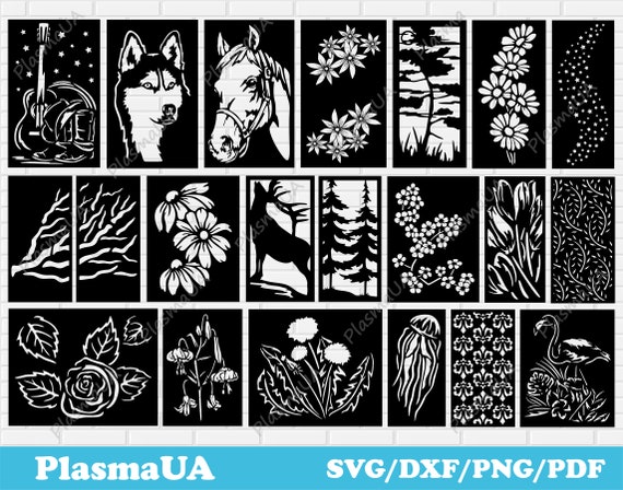 Panels Dxf Cut Files Laser Cut Files Dxf for Cnc Plasma Cut - Etsy India