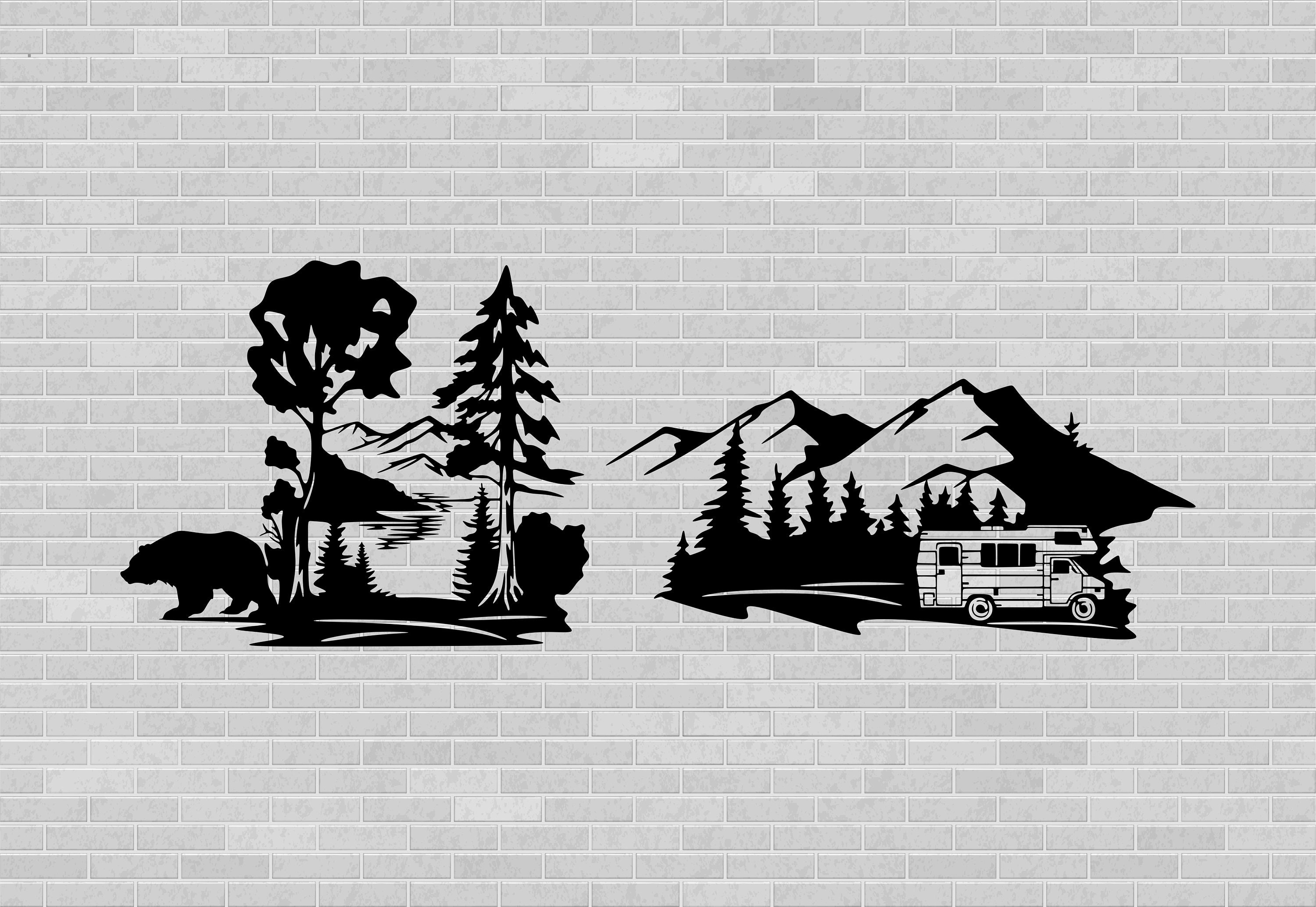 Nature vector camping svg adventure svg travel svg camping | Etsy