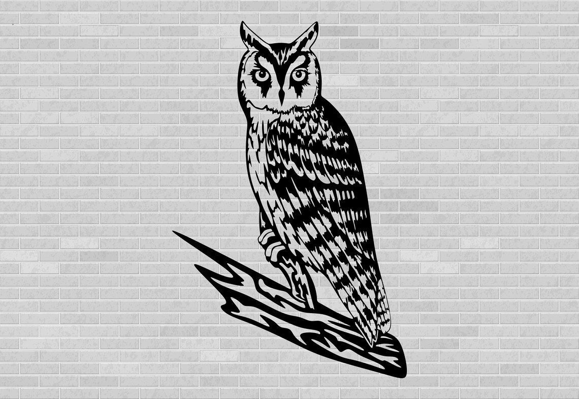 Owl cut files owl clipart owl for laser cut laser engraving | Etsy