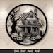 Halloween Cut Files, Dxf Files for Cnc Laser, Halloween Clipart, Svg ...