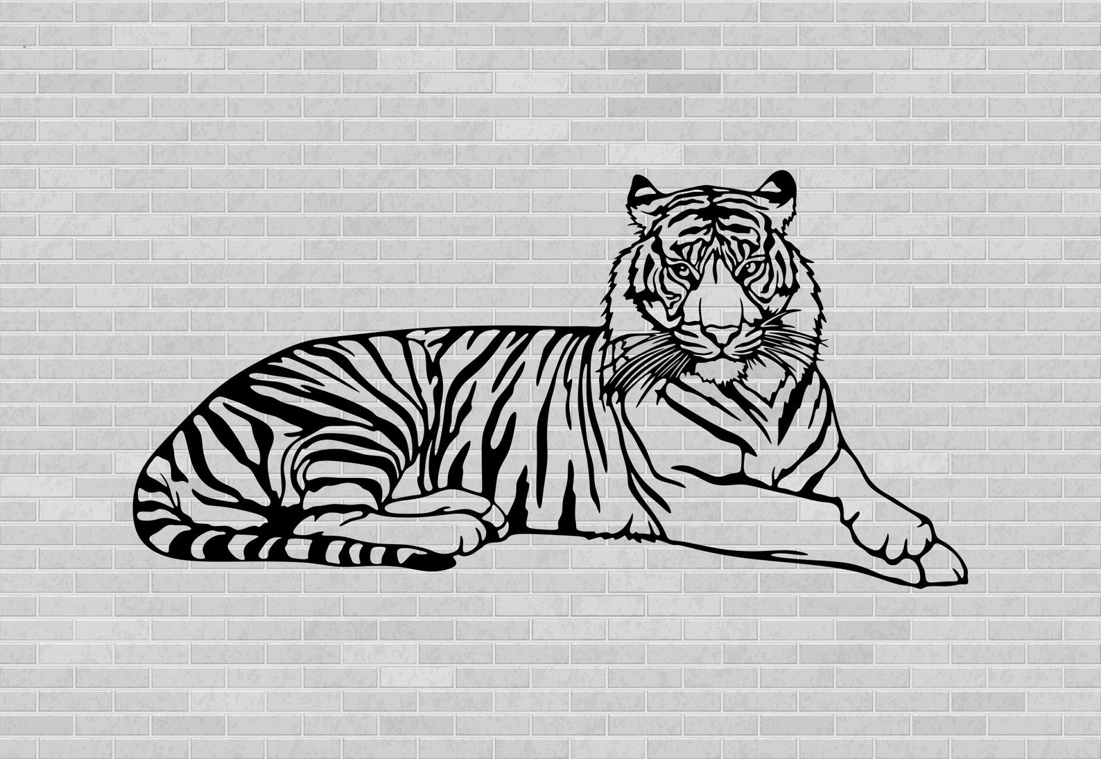 Tiger Svg Cut File for Cricut Dxf for Cnc Cutting Svg for | Etsy