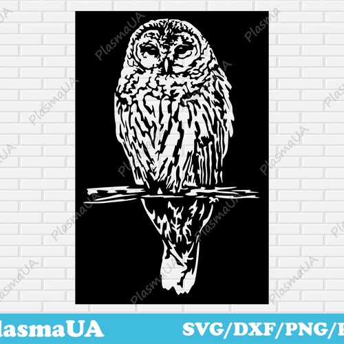Owl Cut File Owl Svg File Owl Vector Svg Laser File Dxf - Etsy Denmark