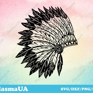 Indian Svg, Indians, Indian for Shirt, Svg, Dxf, Pdf, Cut File, File ...